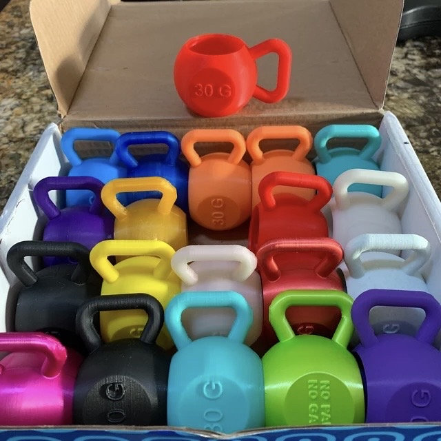 KETTLEBELL PROTEIN SCOOP 30G (3D Printed) – Arcane3D